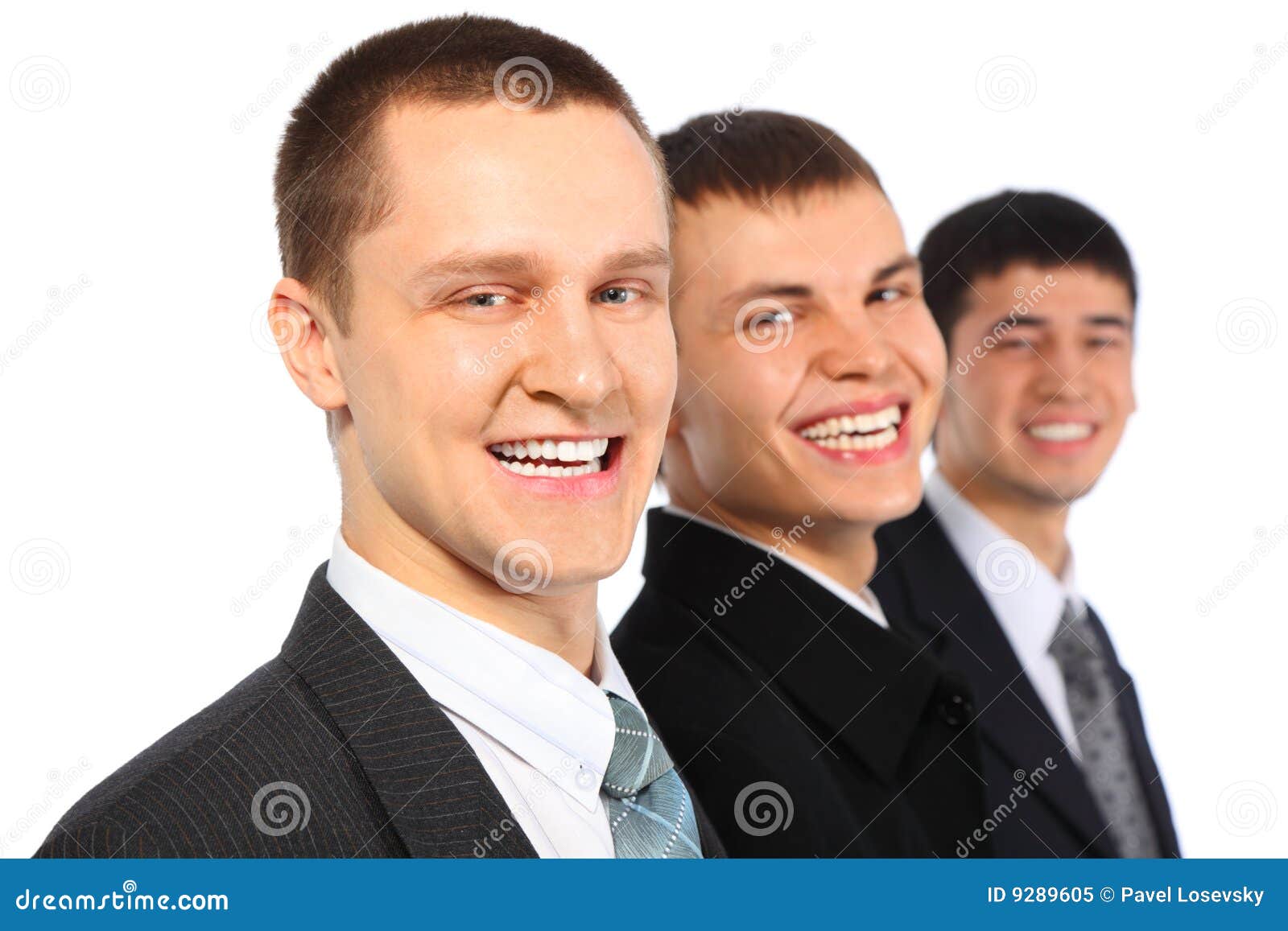 Three Laughing Businessmen Picture. Image: 9289605