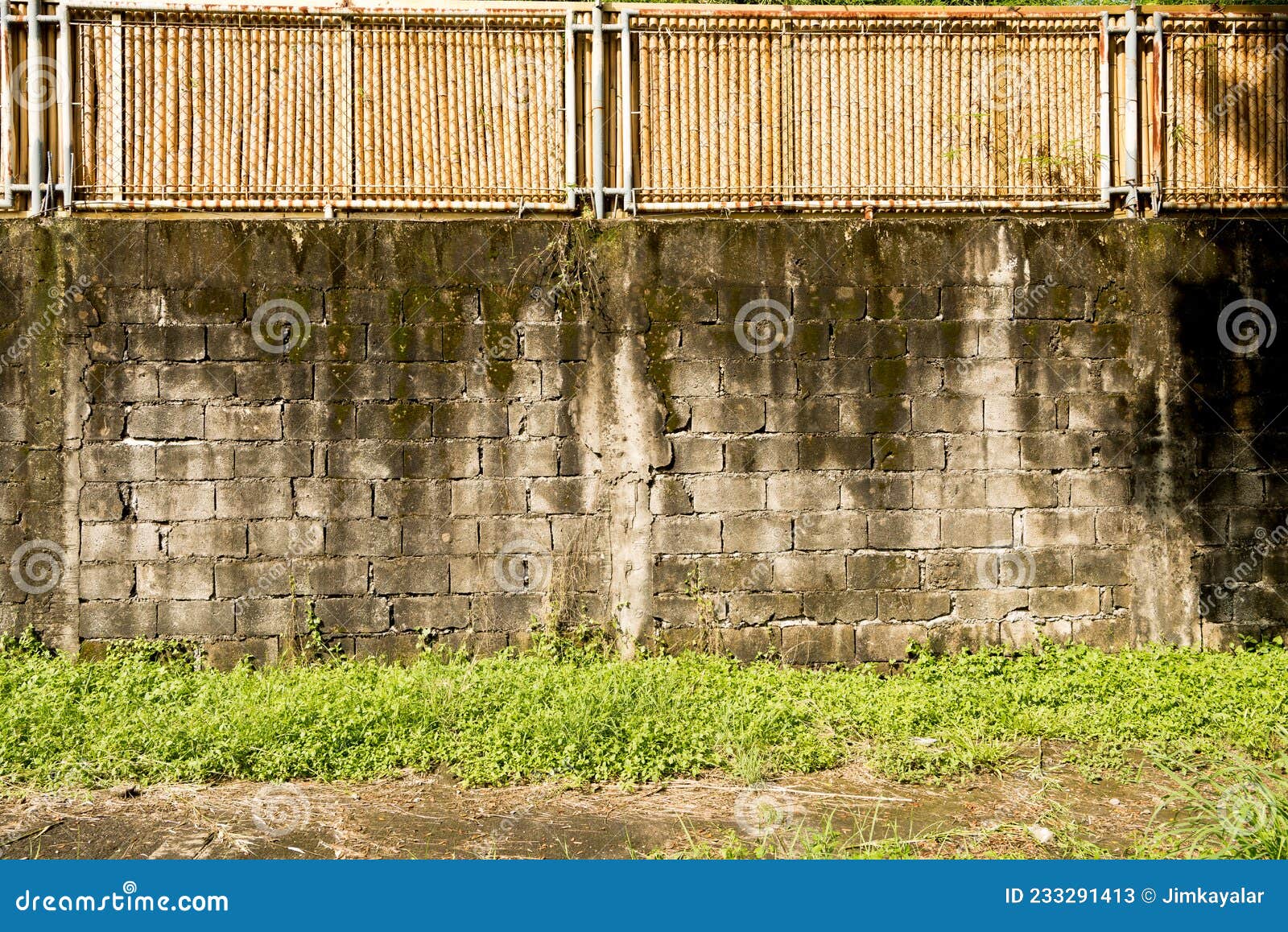 A Three-layer High-security Wall Stock Image - Image of elemensts ...