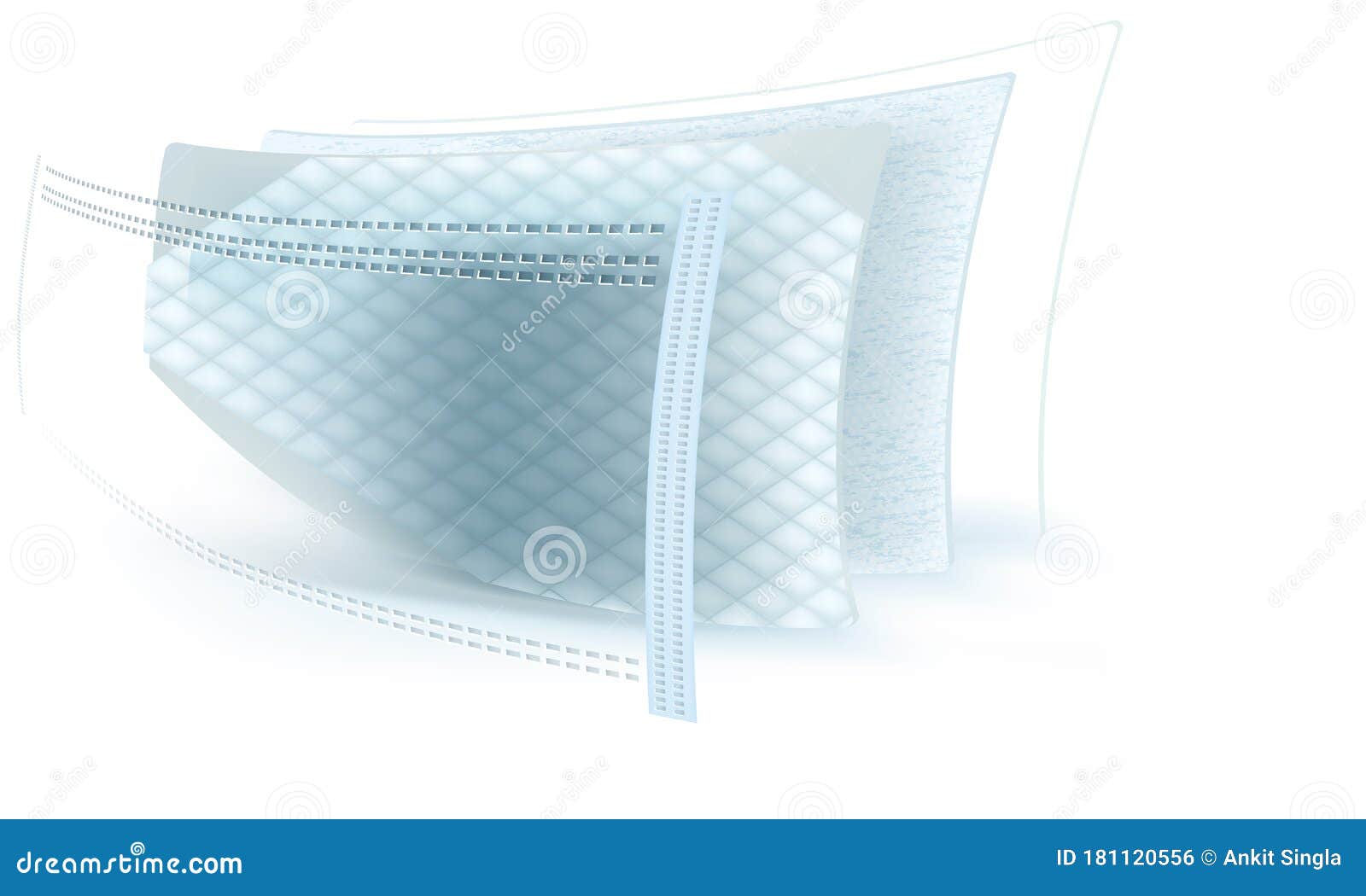 Internal View Of The Intestinal Walls. Colorectal Cancer CRC, Bowel ...