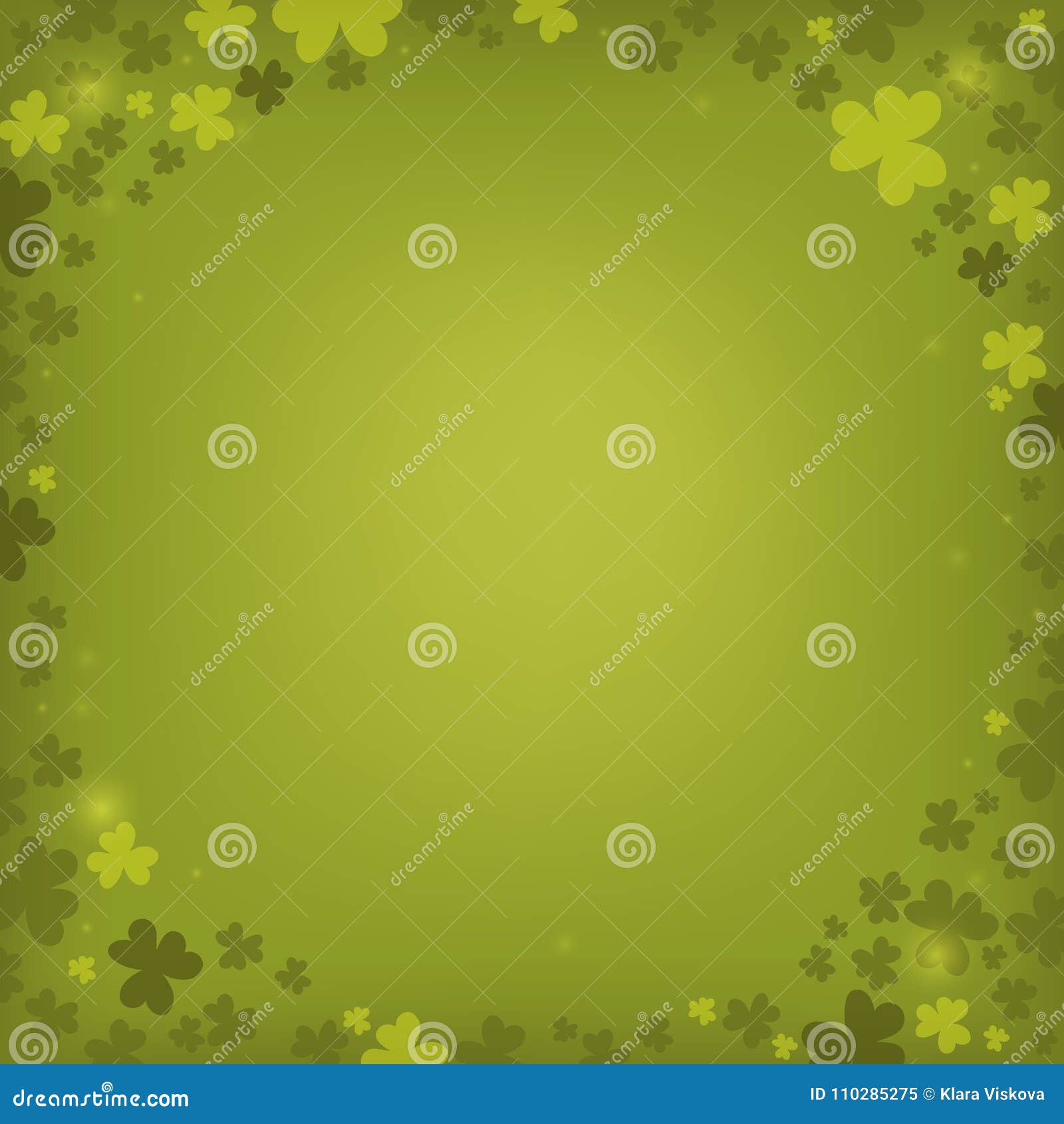 Three Leaf Clover Abstract Background 6 Stock Vector - Illustration of ...