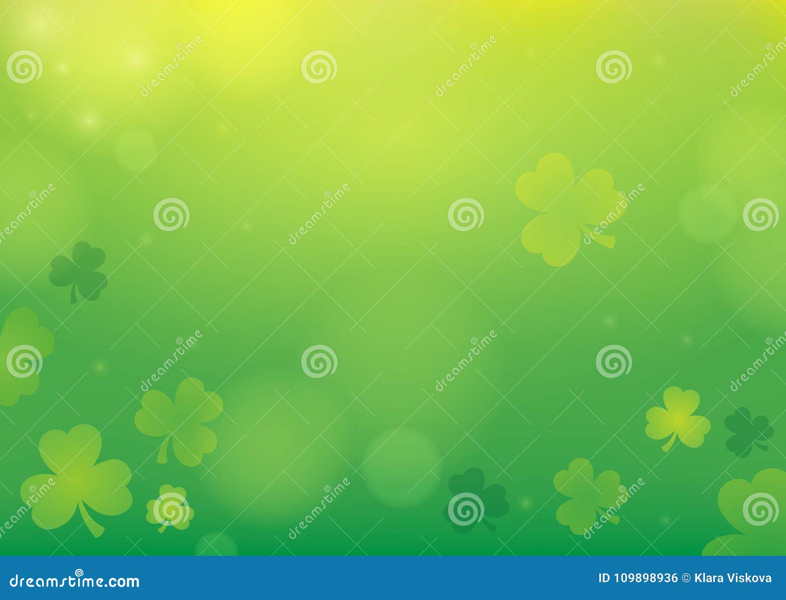 Three Leaf Clover Abstract Background 1 Stock Vector - Illustration of ...