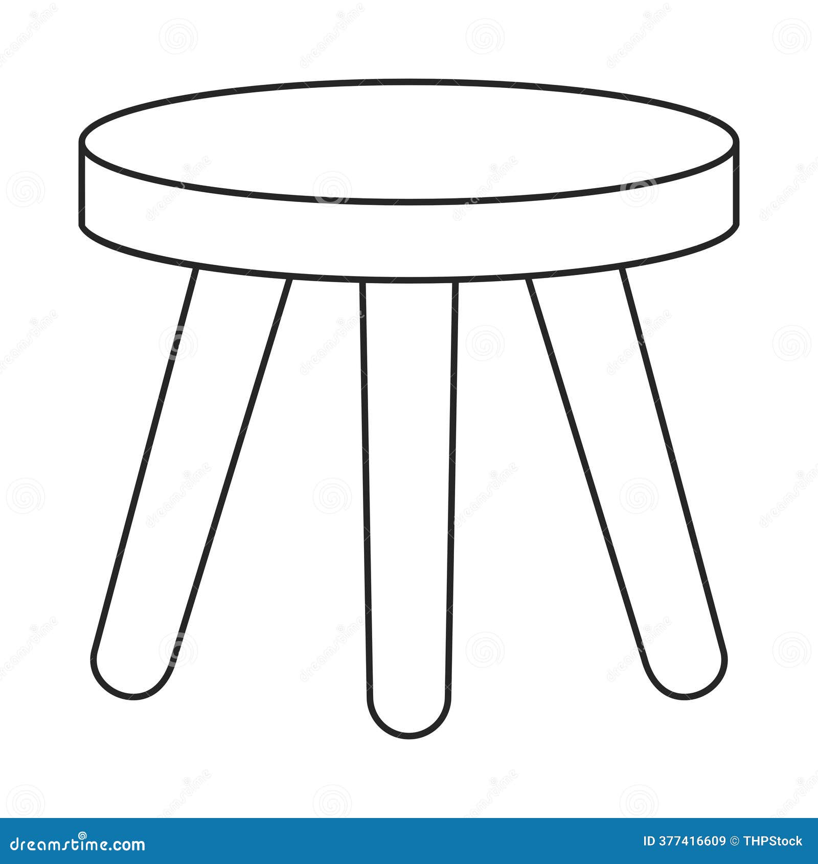 Three Legged Zulu Pot Outline Icon Cartoon Vector | CartoonDealer.com ...
