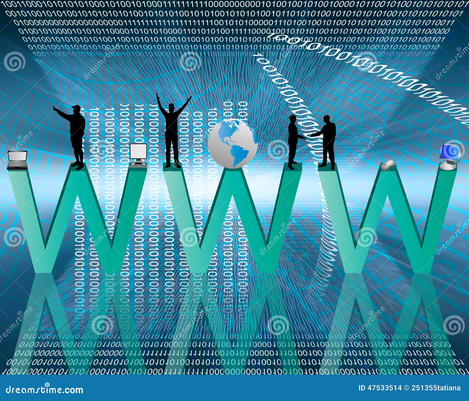 Three letters stock illustration. Illustration of concept - 47533514