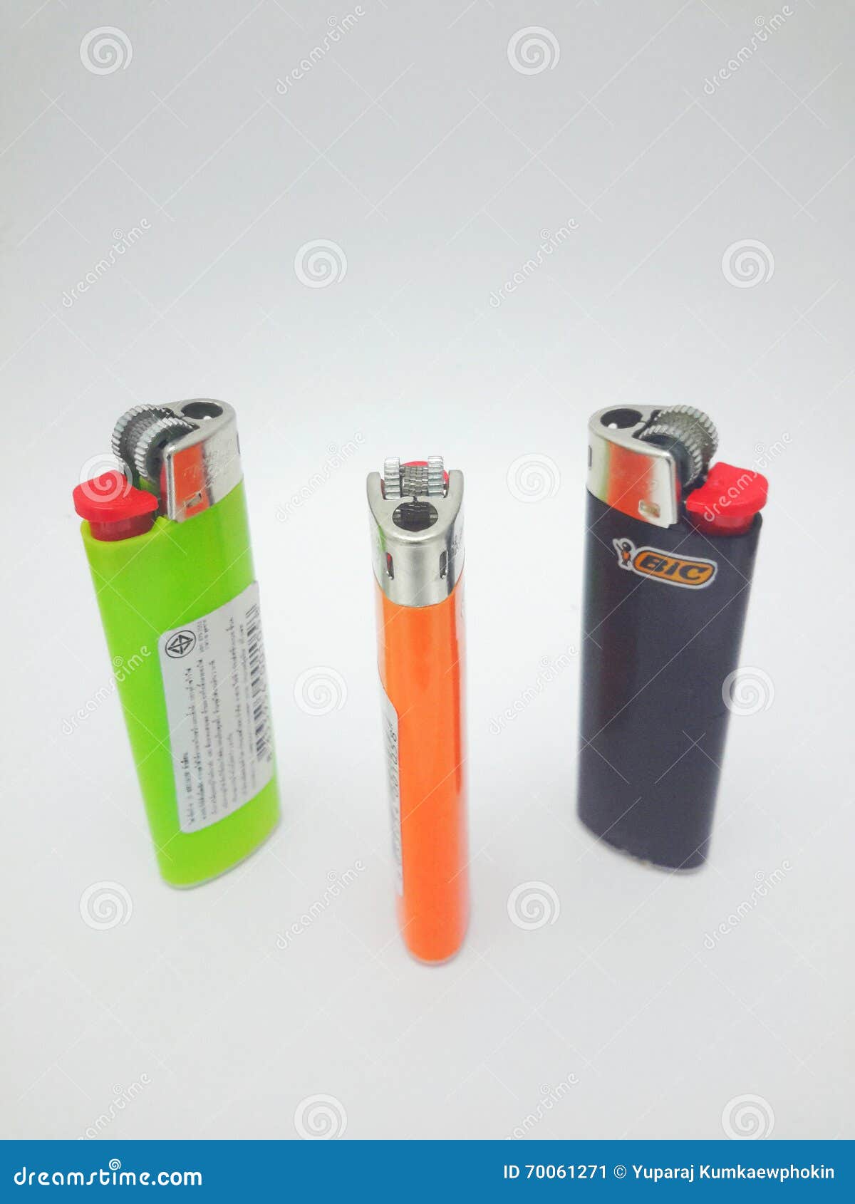 Three lighter editorial photo. Image of select, white - 70061271