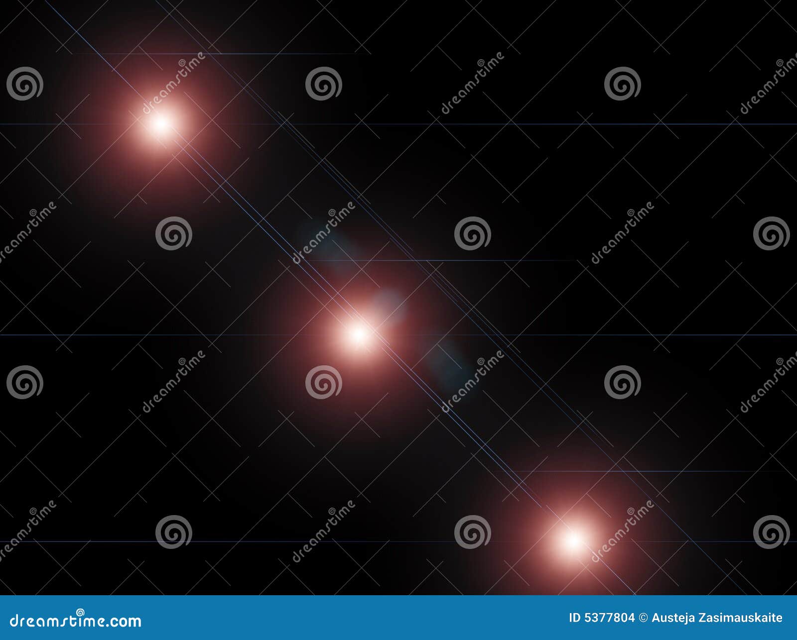 Three lights stock illustration. Illustration of light - 5377804