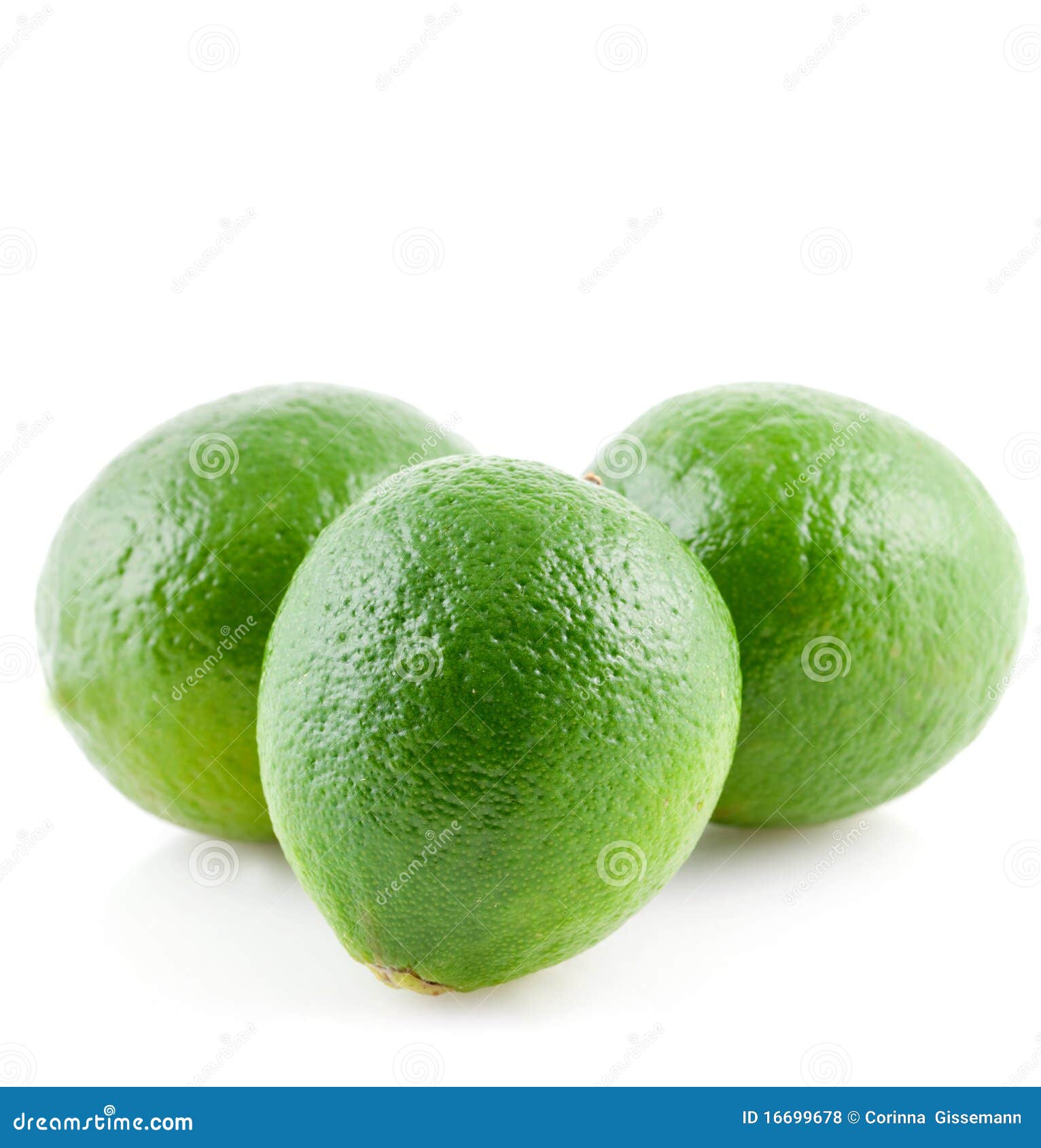 Three limes stock photo. Image of fresh, cutout, lemon - 16699678