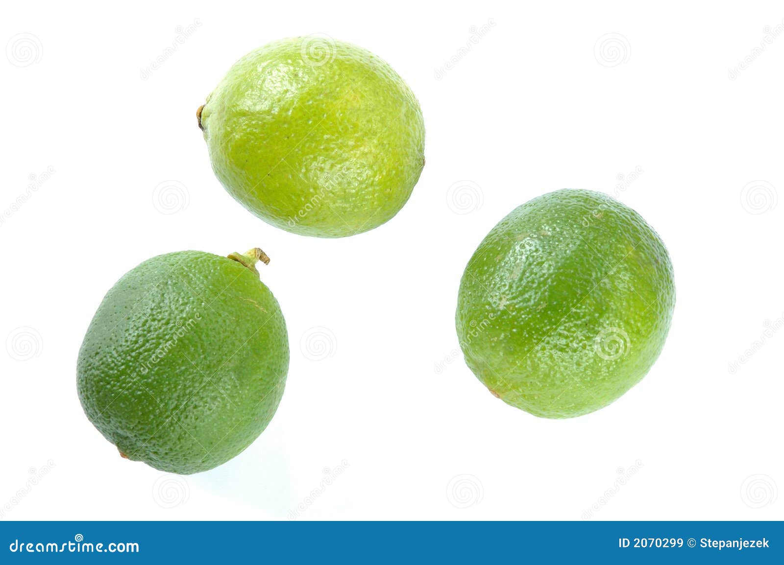 Three limes stock image. Image of lime, background, growth - 2070299