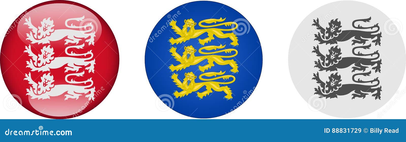 Three Lions Stock Illustrations – 110 Three Lions Stock Illustrations ...