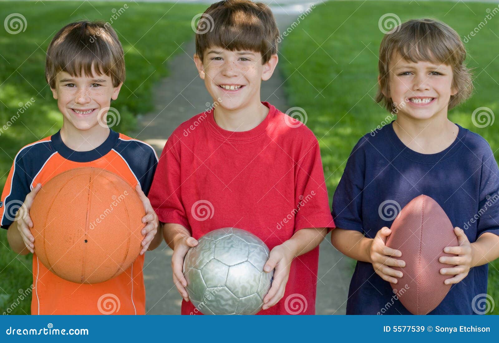 Three Little Girls On Sofa Stock Photography | CartoonDealer.com #17520626