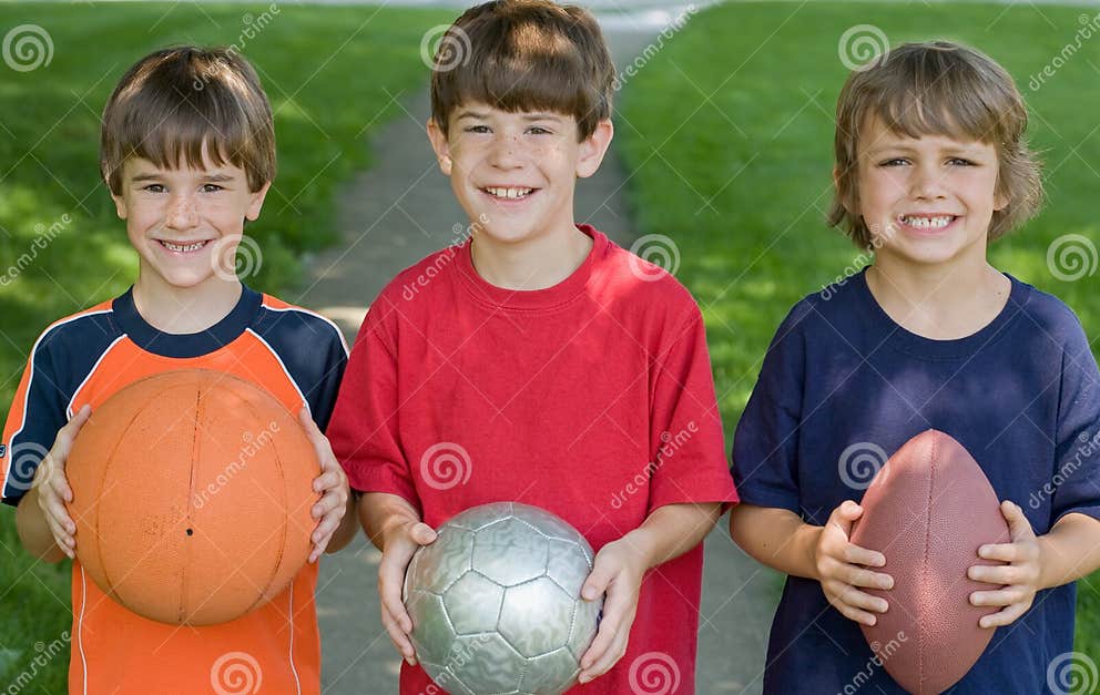 Three Little Boys stock image. Image of friends, male - 5577539