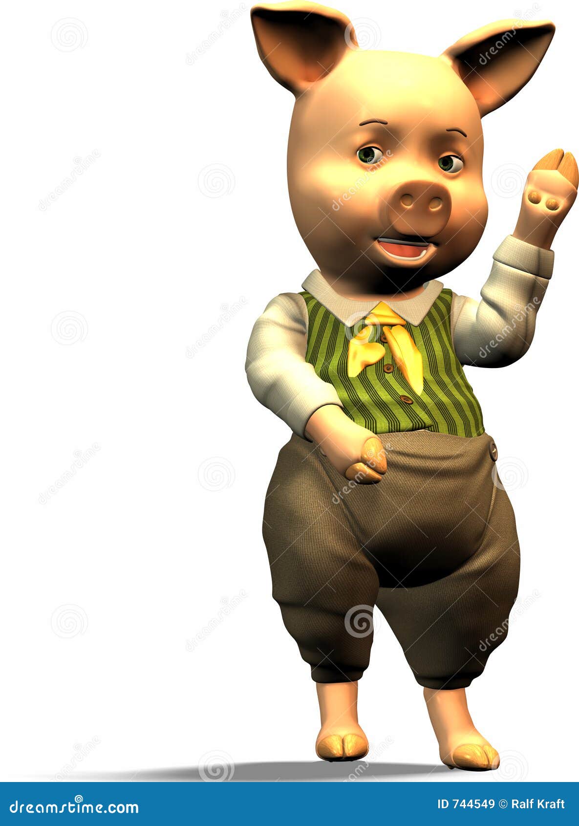 Three little pigs - part 3 stock illustration. Illustration of ...