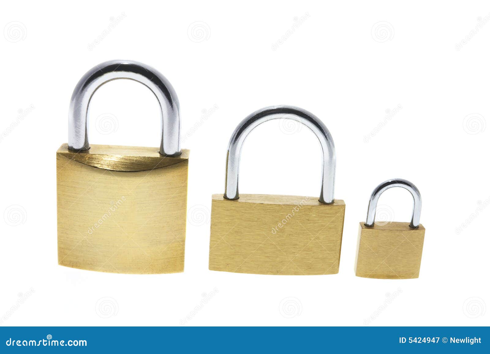 Three Locks stock image. Image of safeguard, safety, opportunity - 5424947
