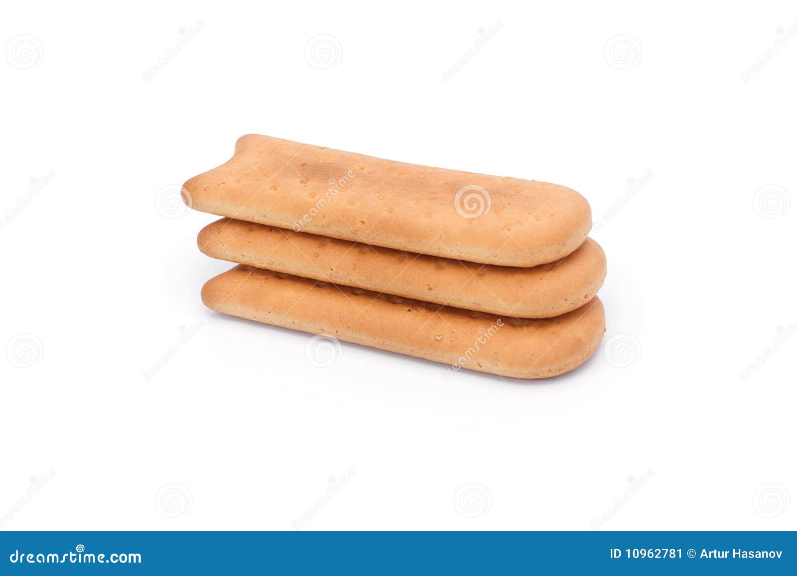 Three long cookies stock image. Image of sweet, traditional - 10962781
