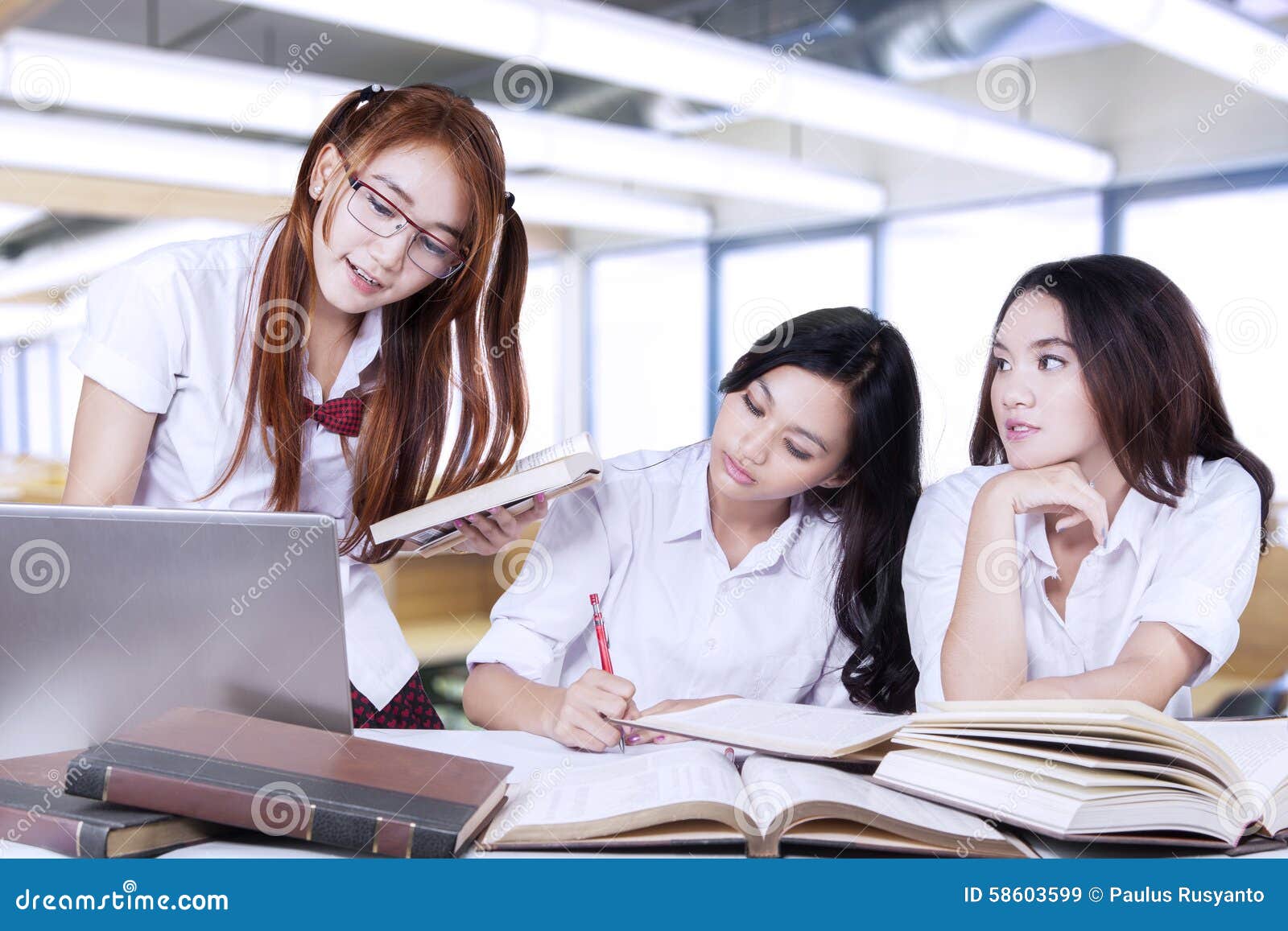 Three Lovely Female Learners Studying in Class Stock Image - Image of ... Three Lovely Female Learners Studying in Class Stock Image - Image of ...