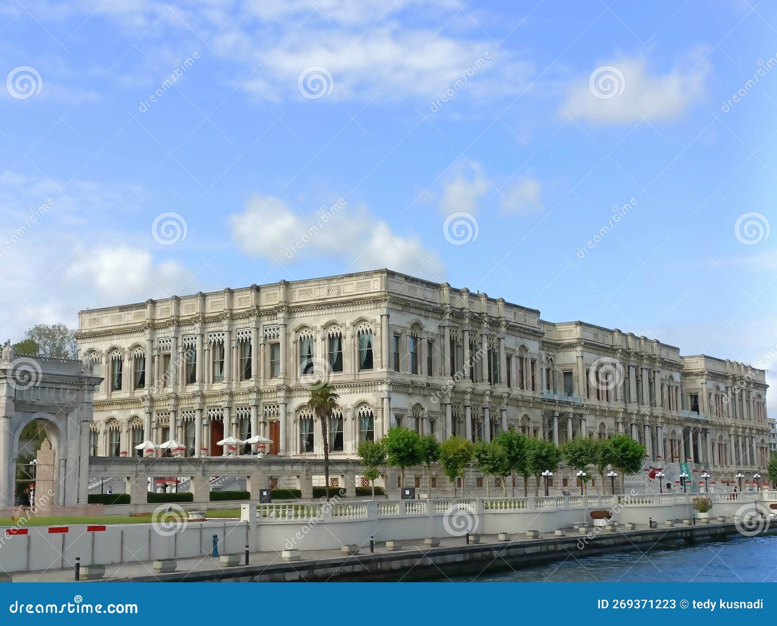 Three Luxury buildings stock image. Image of three, tree - 269371223
