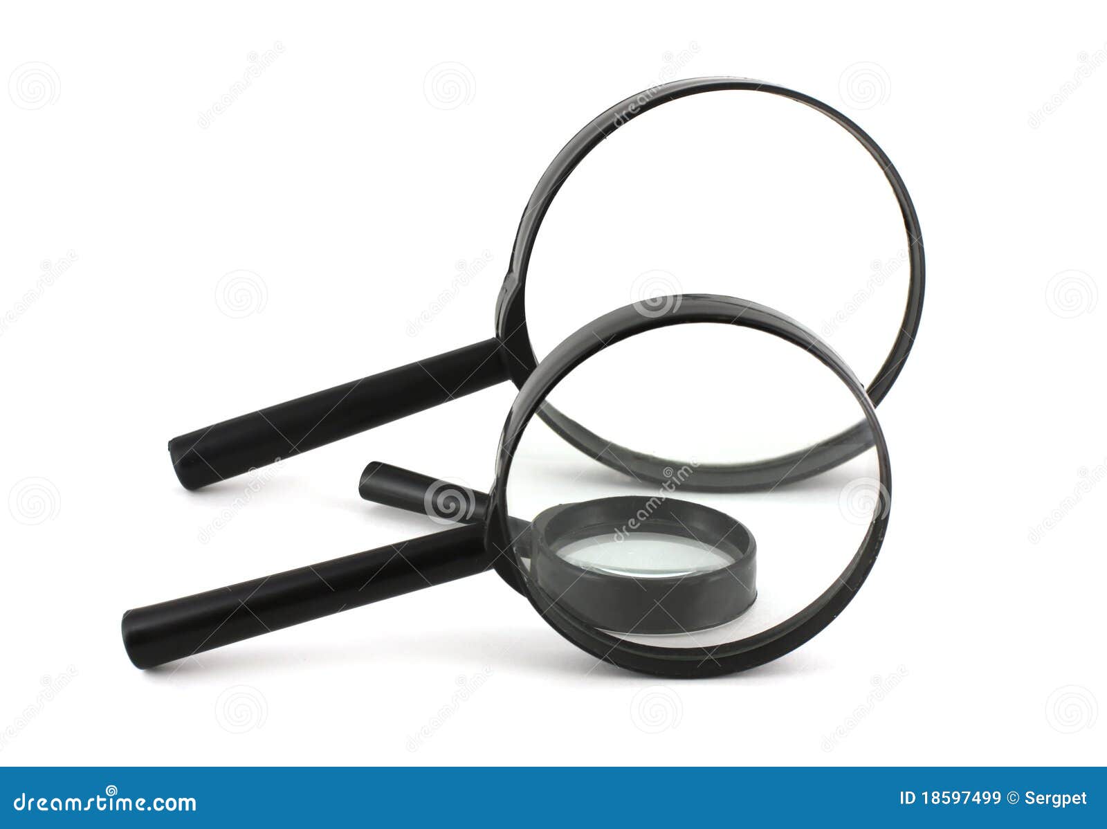 Three Magnifiers Stock Photography | CartoonDealer.com #75834650