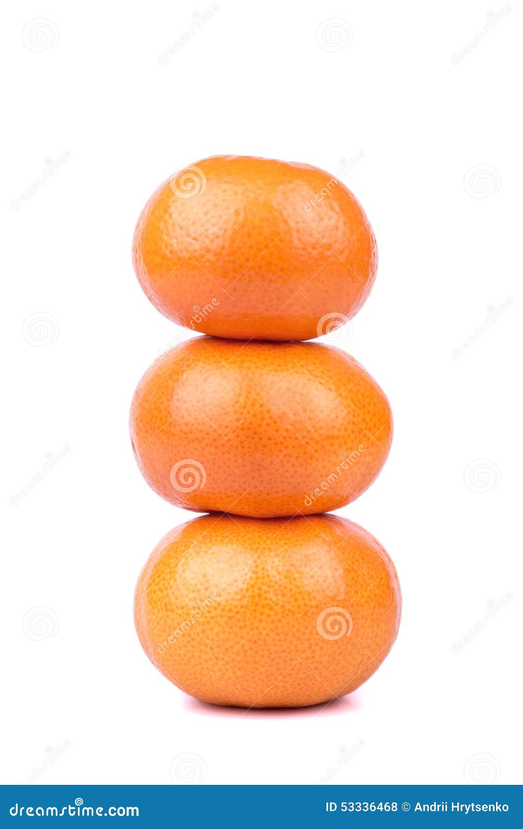 Three mandarin stock photo. Image of ripe, citrus, stack - 53336468