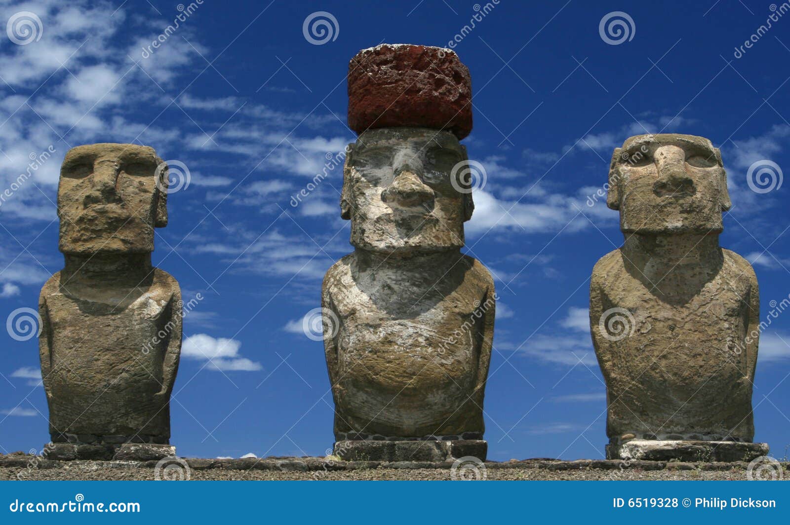 Three Maois stock photo. Image of human, gods, ears, created - 6519328