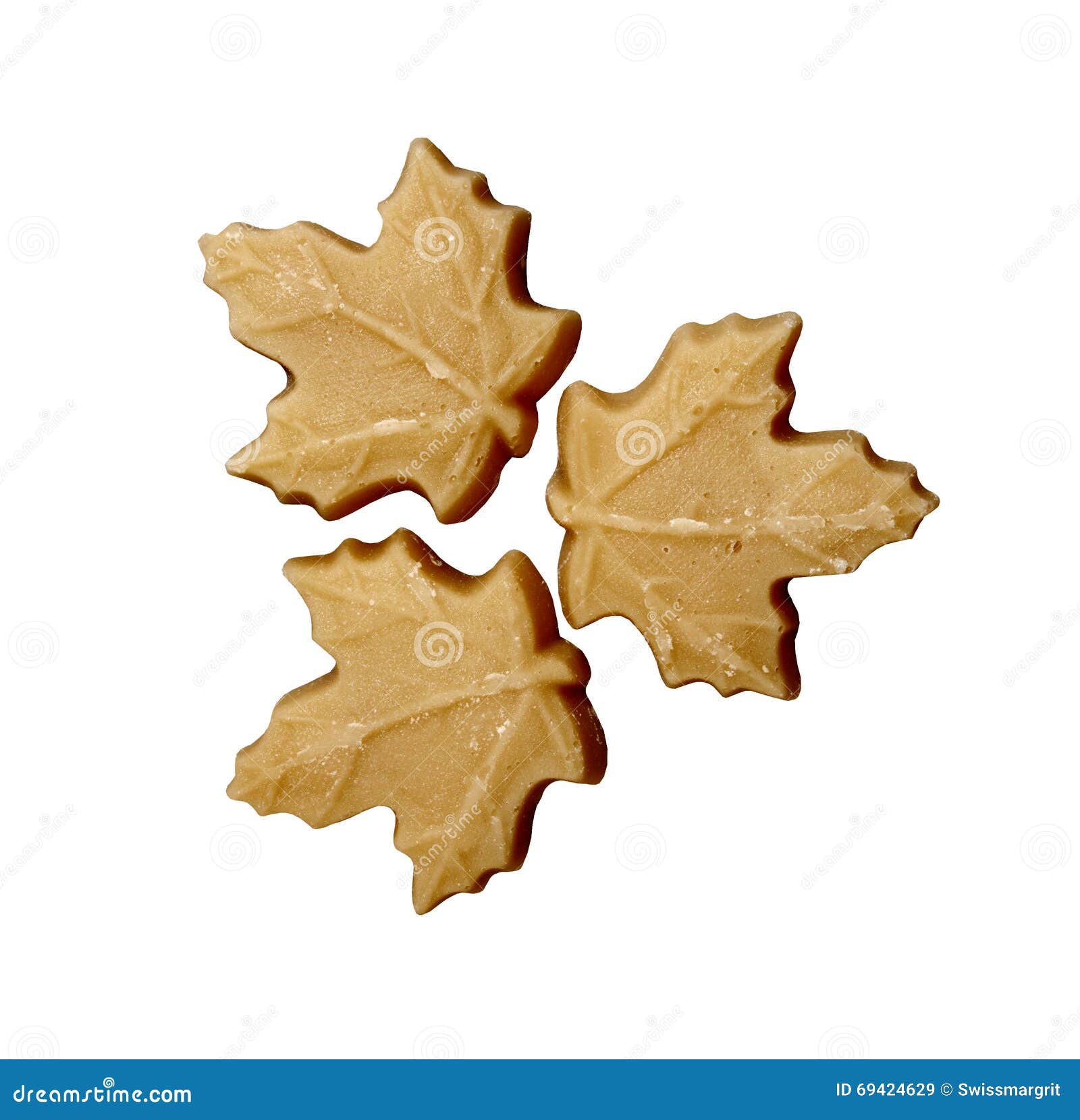 Three maple sugar candies stock image. Image of festival - 69424629