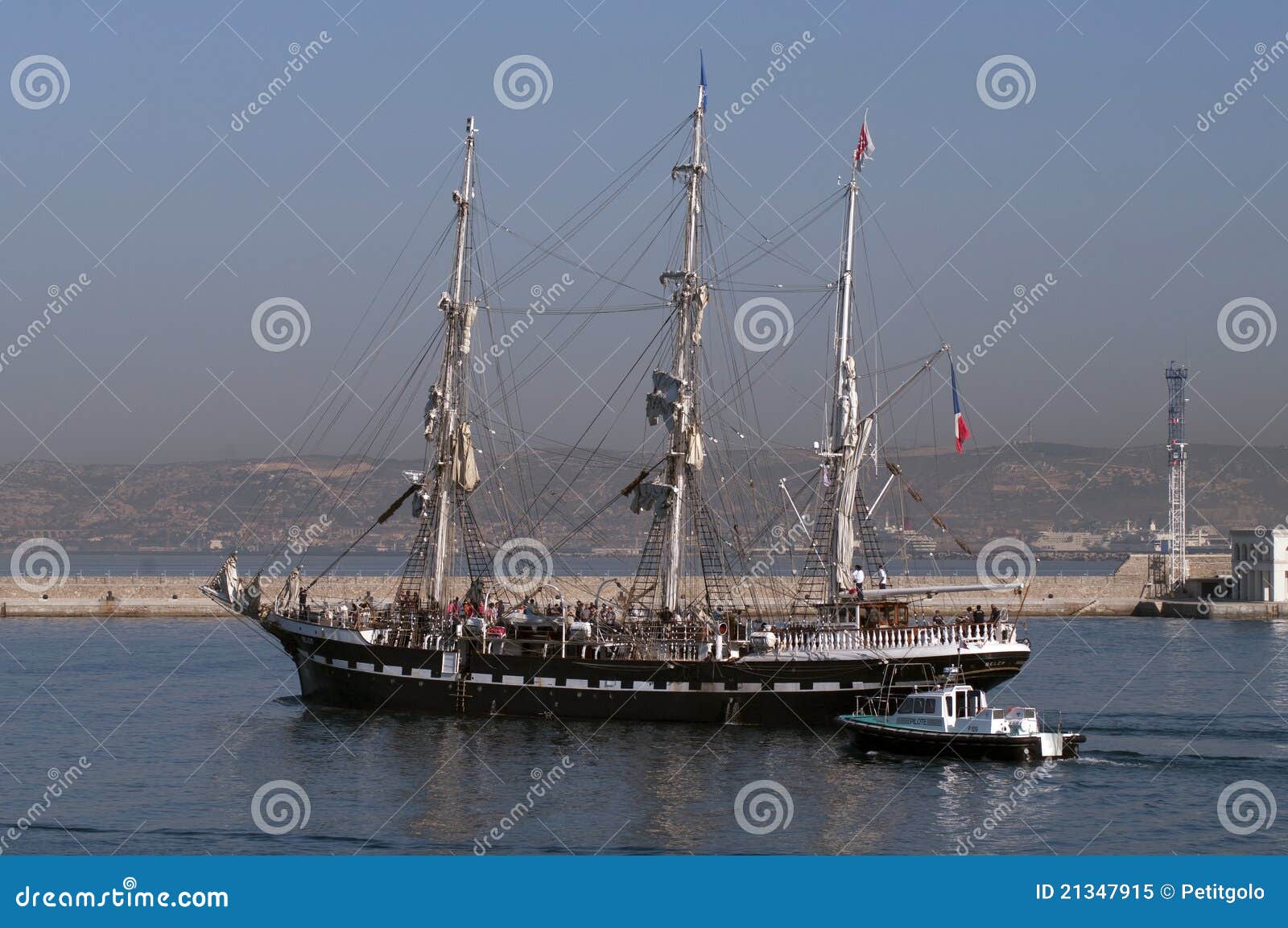 Three Masted Barque Belem 1896 Editorial Image - Image of 19th, barque ...