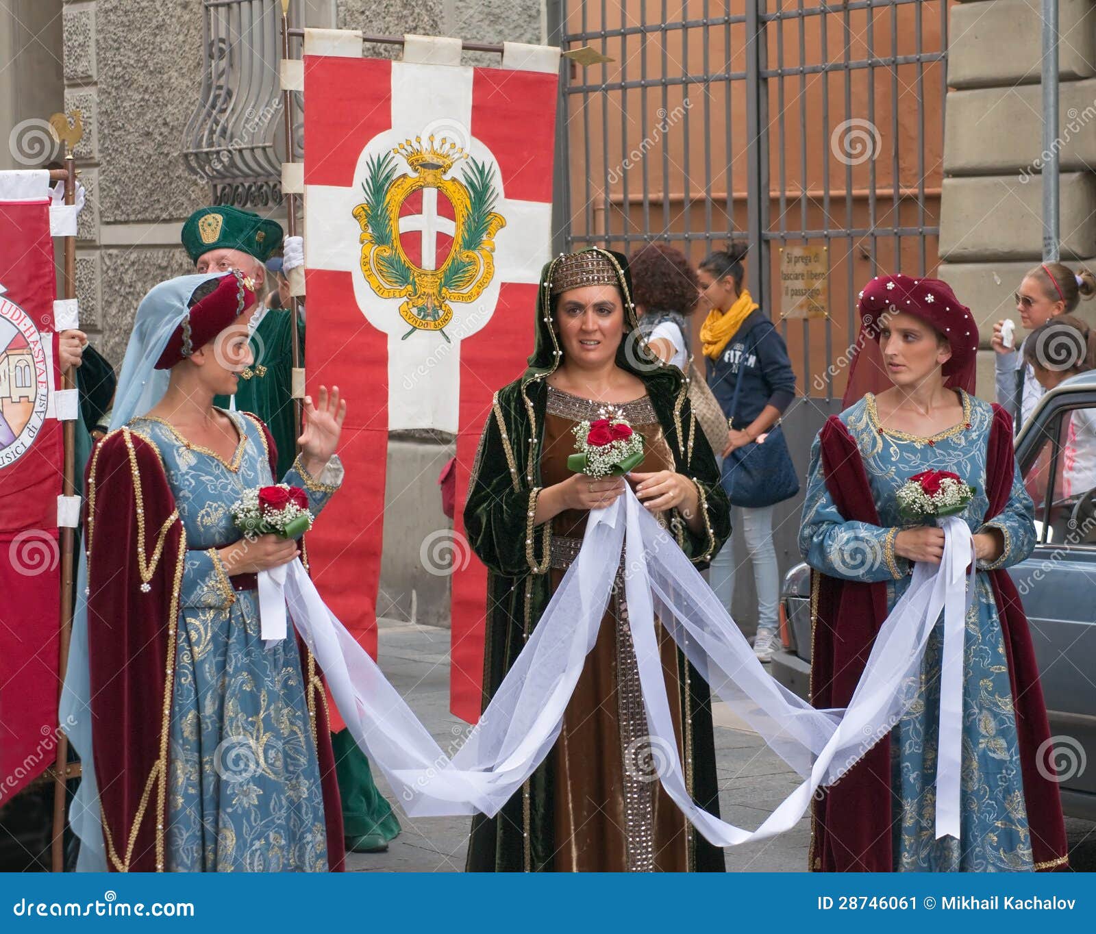 Three medieval women editorial photo. Image of group - 28746061