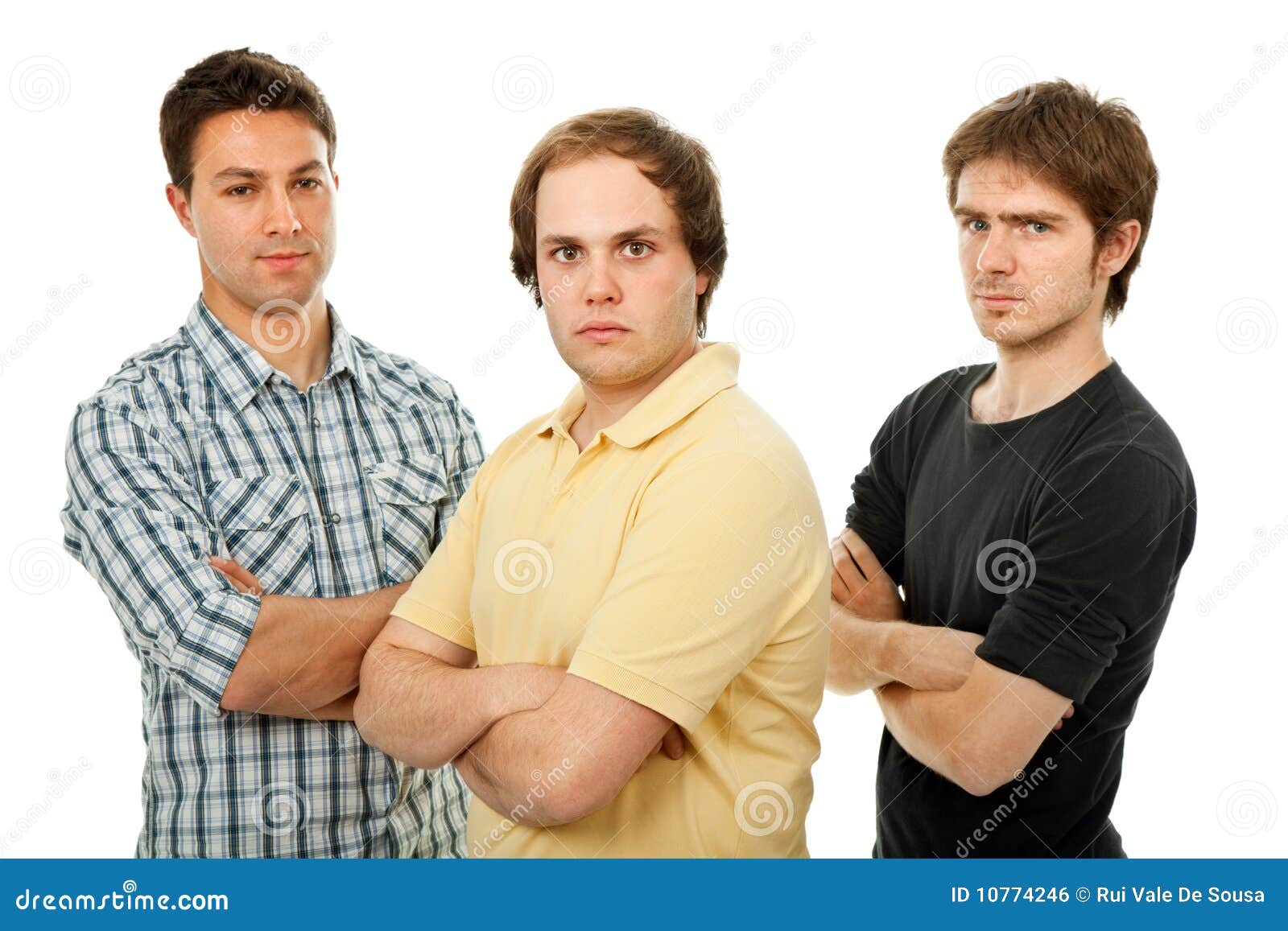 Three men stock photo. Image of cool, attitude, partners - 10774246