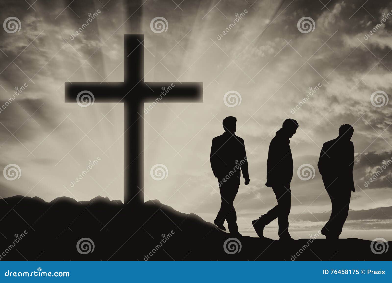 Three men Atheists stock image. Image of leave, spirituality - 76458175