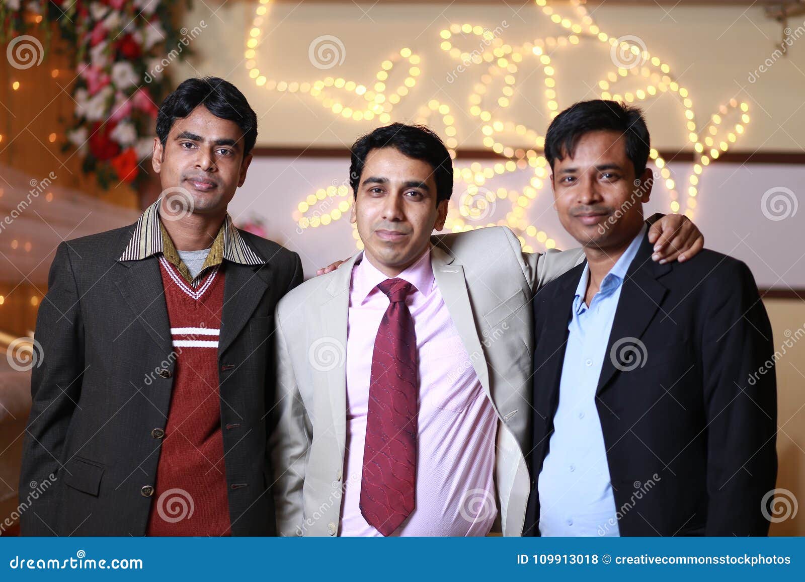 Three Men In Formal Suits Picture. Image: 109913018