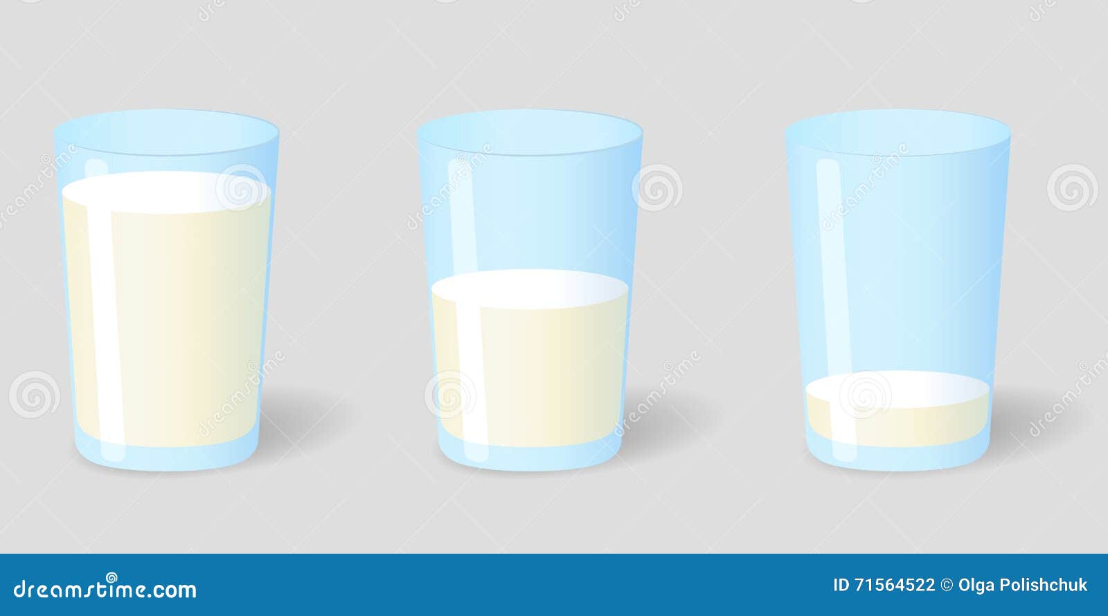 Three Milk Pack Packaging One Half Liters And One 250 Ml Royalty-Free ...