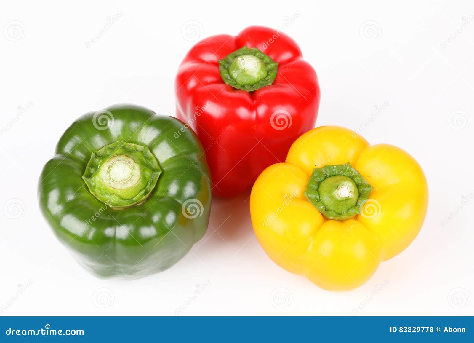 Three mixed peppers stock photo. Image of white, food - 83829778