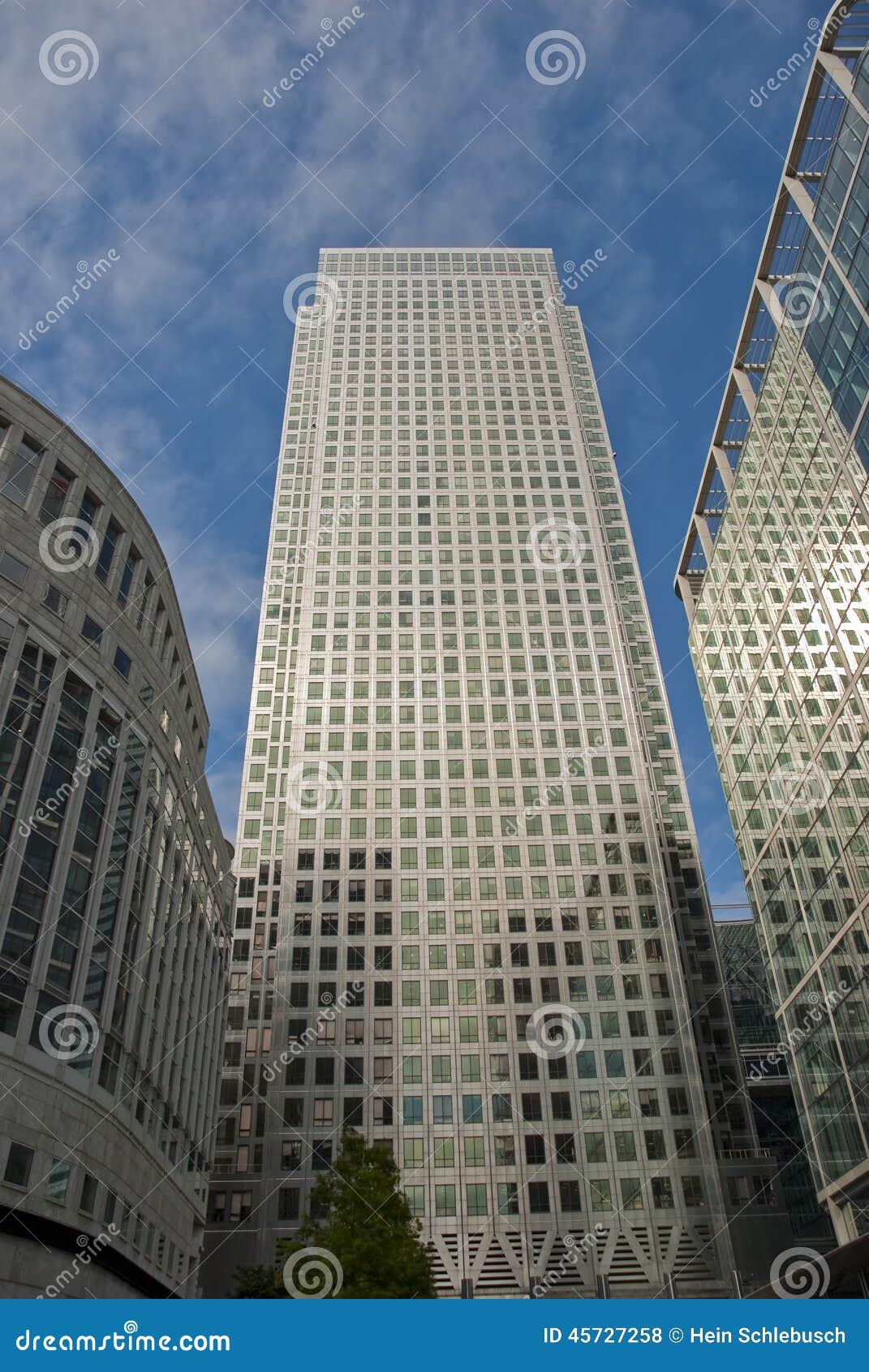Three modern building stock photo. Image of modern, corporate - 45727258