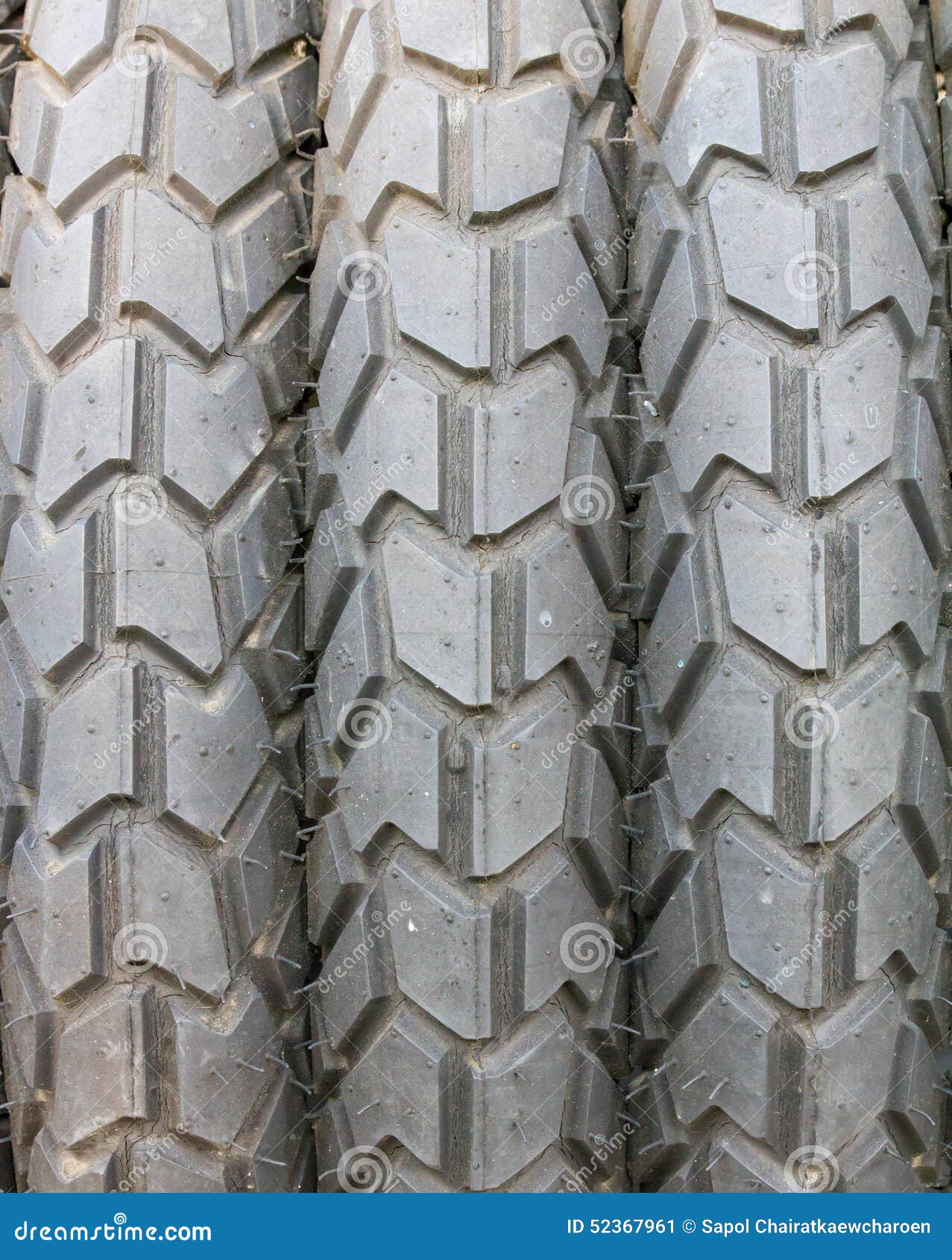 Three motocycle tyre face stock image. Image of detail - 52367961