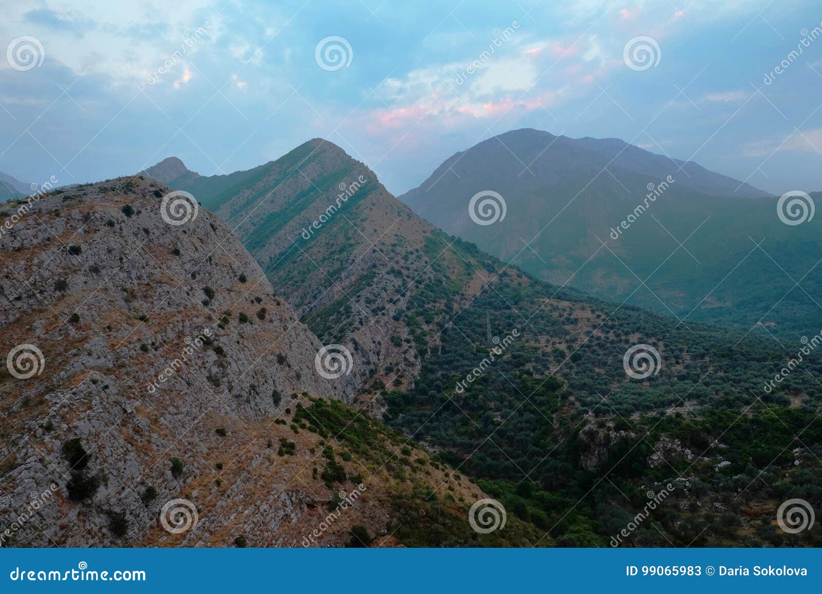 Three mountains stock image. Image of highly, look, mountains - 99065983