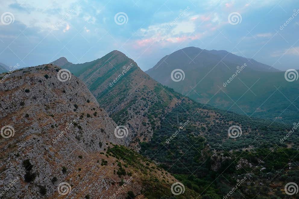 Three mountains stock image. Image of highly, look, mountains - 99065983