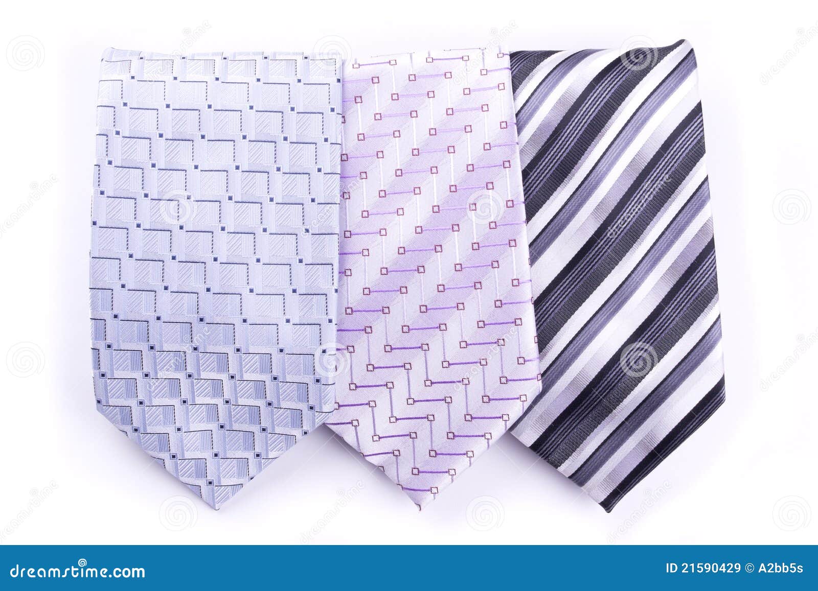 Three multi-colored tie stock image. Image of apparel - 21590429