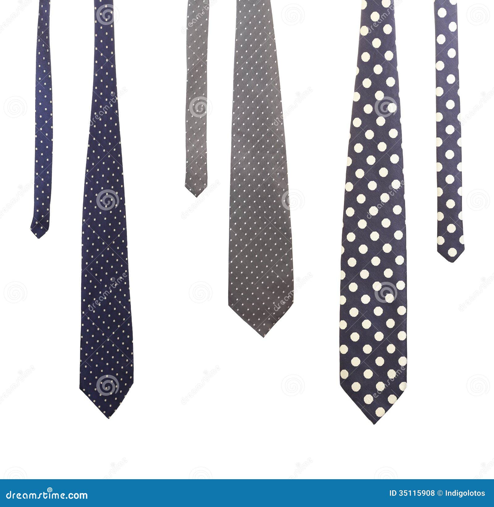 Three multi-colored ties. stock photo. Image of colorful - 35115908