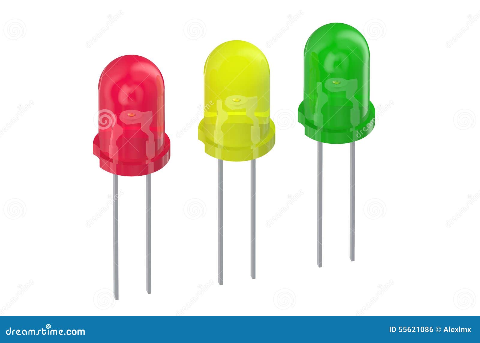 Set Of Colored LEDs Stock Photography | CartoonDealer.com #179894138