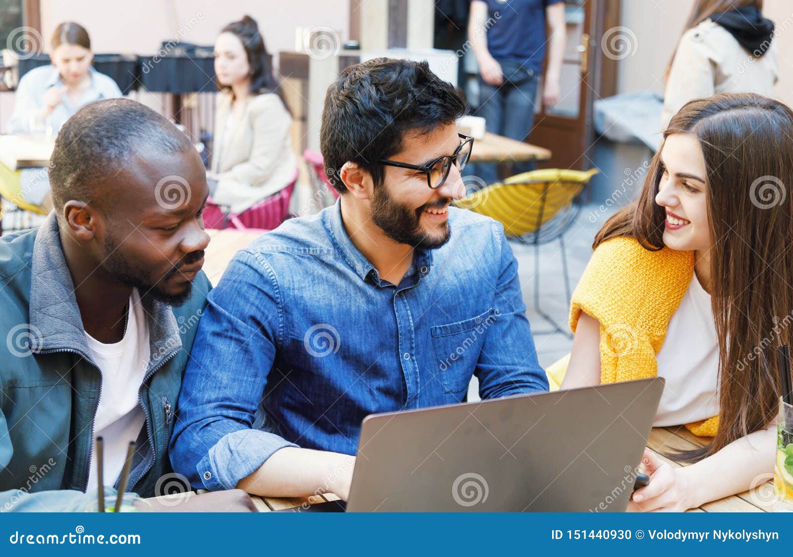 Students Studying Together stock photo. Image of success - 151440930