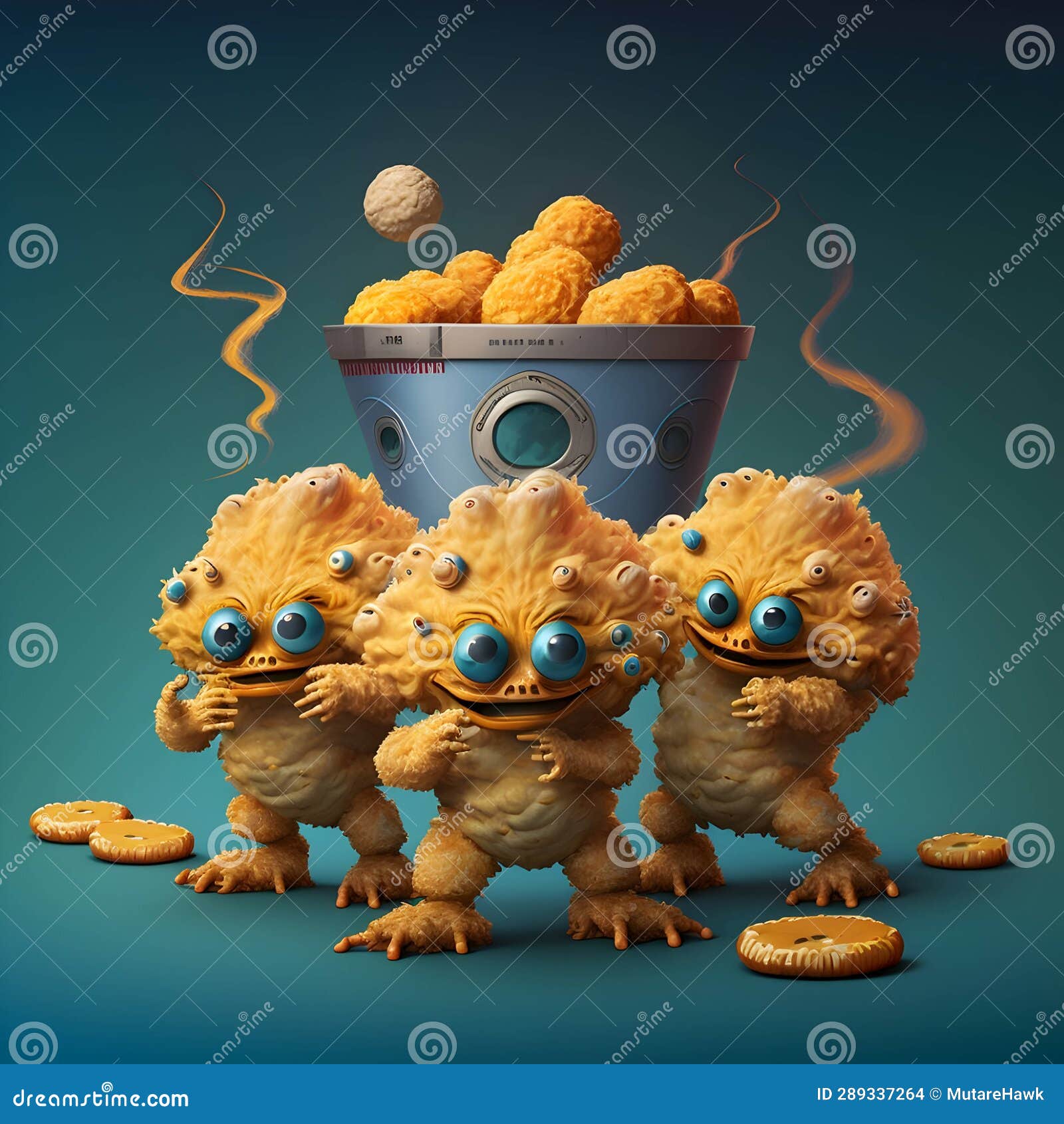 MUTANT COLLECTION SEMI-ROBOTS OF BATTLE ANIMALS Vector Illustration ...