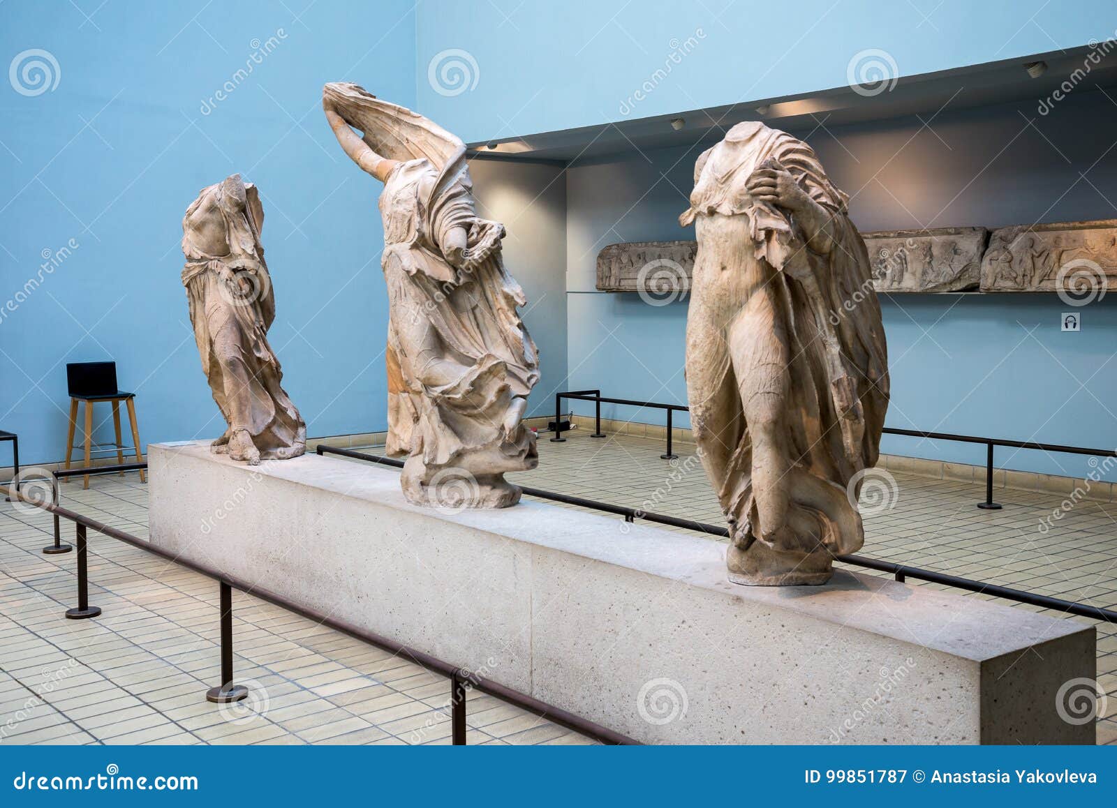 Three Nereids in British Museum, London Editorial Photography - Image ...