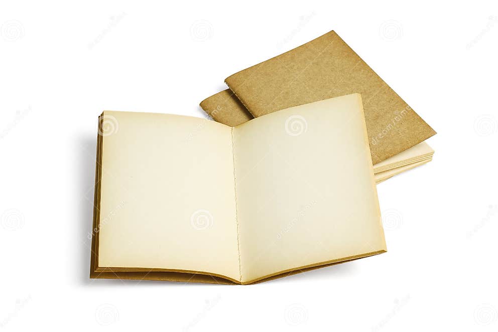 Three Old Note Books stock image. Image of collection - 230517635
