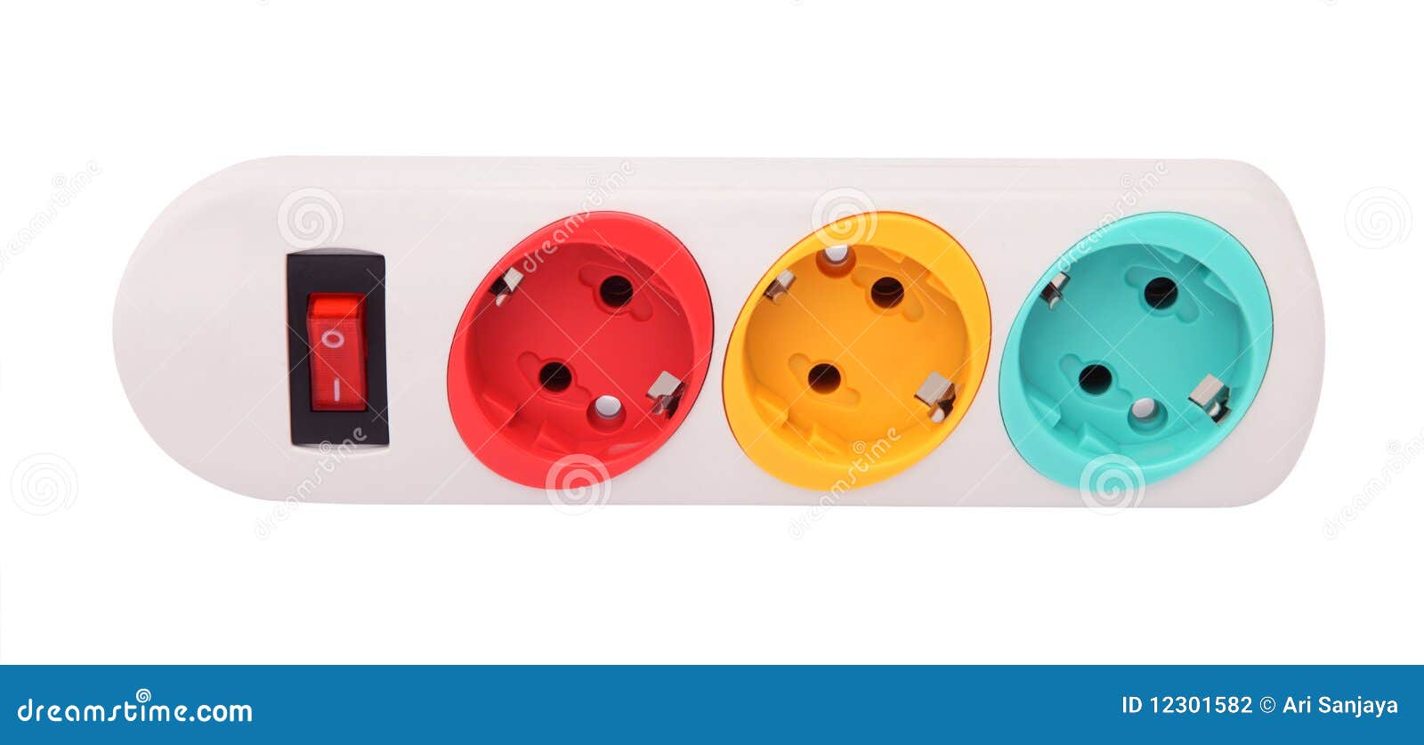 Three in one plug stock photo. Image of jack, white, isolated - 12301582