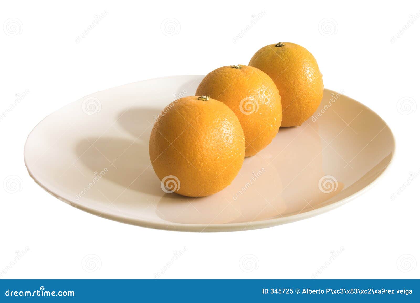 Three oranges stock image. Image of isolated, closeup, delicious - 345725