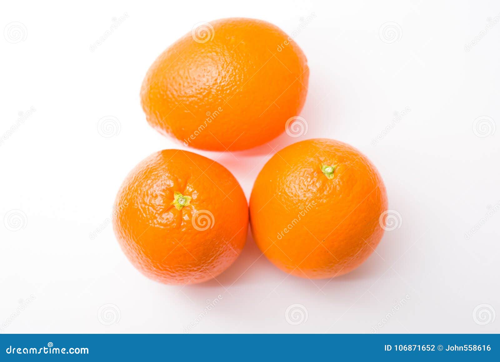 Three Oranges In Various Stages Of Decomposing. Illustrating ...