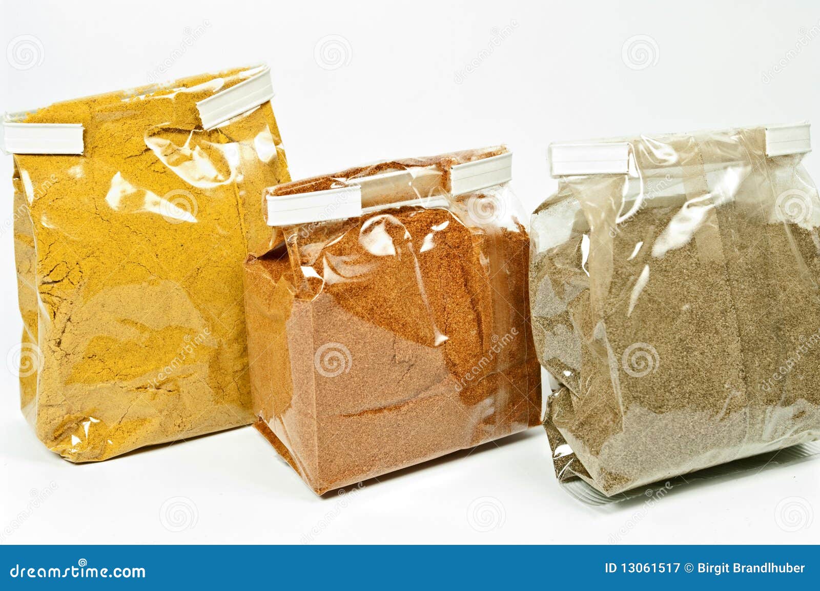 Three packs of spice stock image. Image of paprika, eating - 13061517