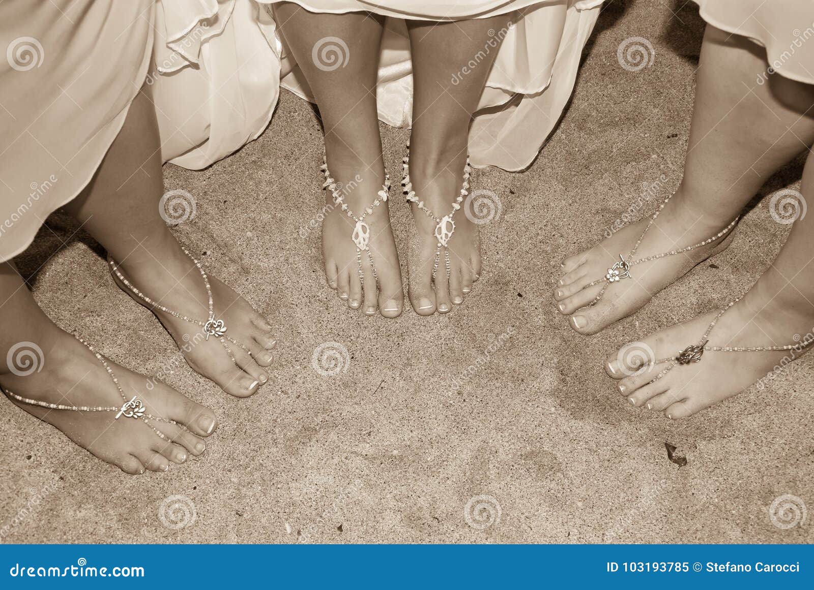 Three pair of feet stock image. Image of nacked, feet - 103193785