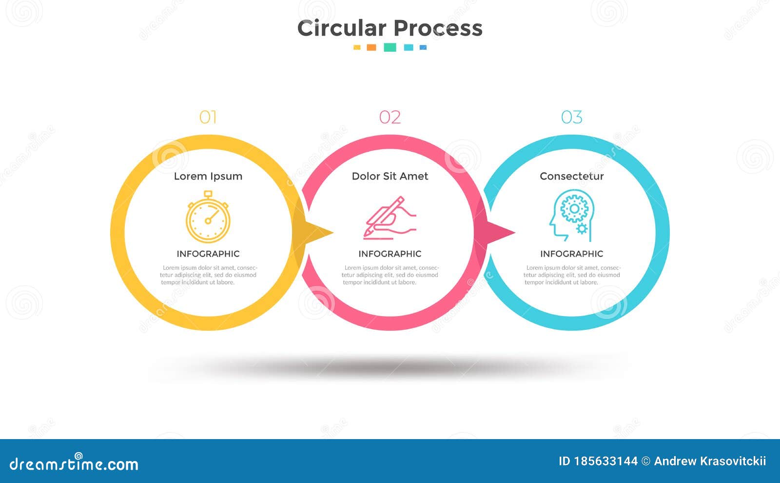 Timeline Connected Element Banner, Template, Chart, Infographic, Step ...