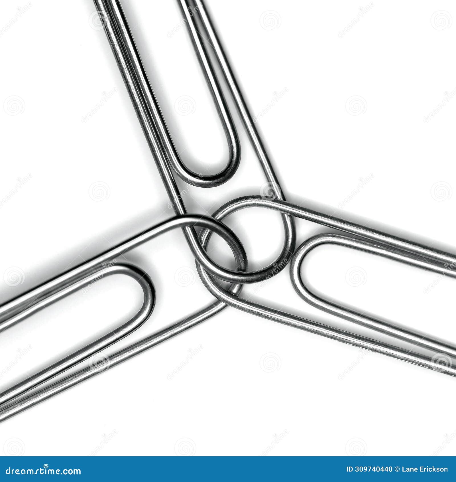 Teamwork Paperclips Stock Image | CartoonDealer.com #36003775