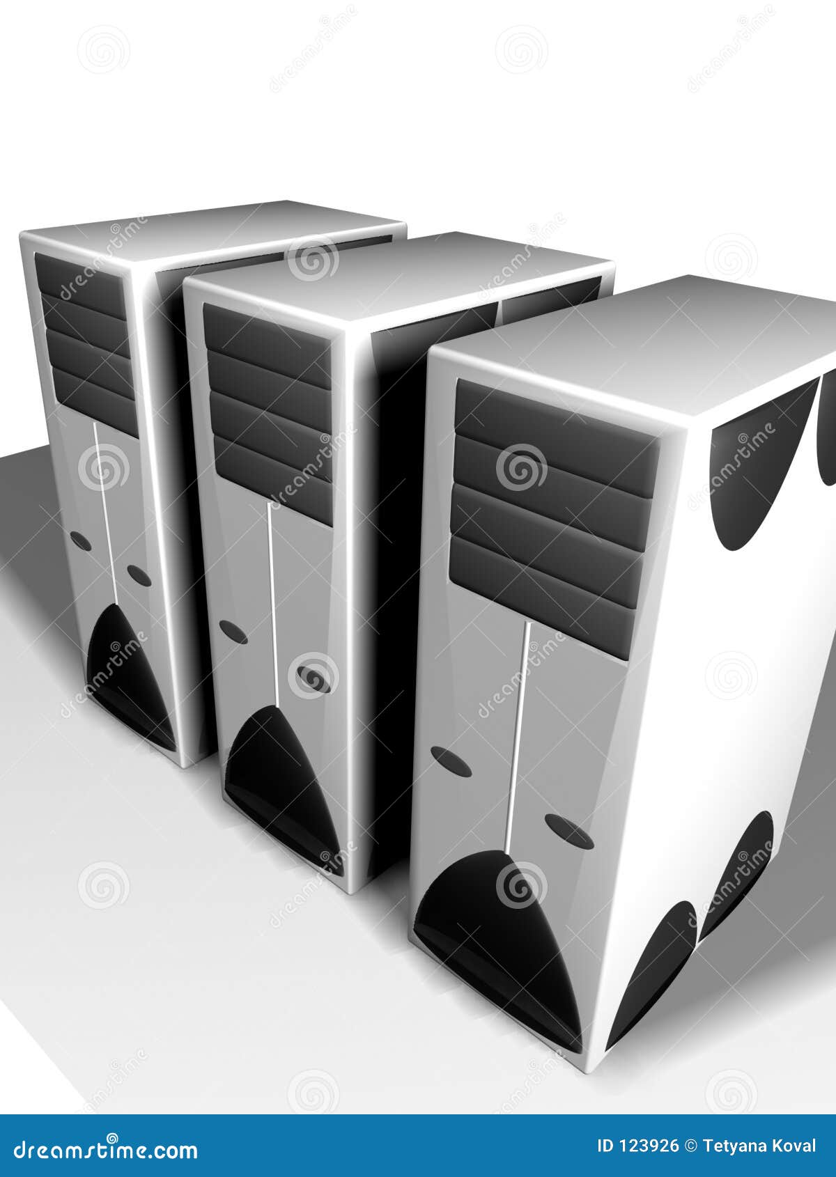 Three pc box stock illustration. Illustration of conceptual - 123926