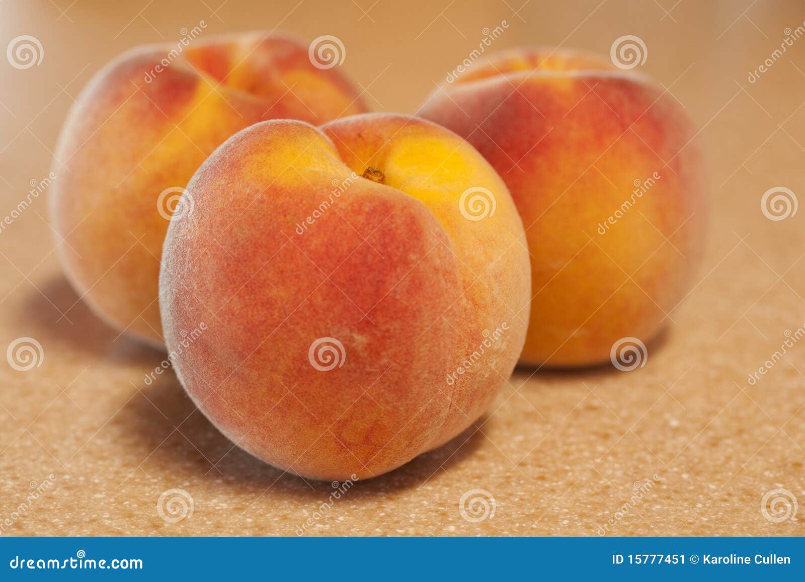 Three Peaches stock image. Image of fruit, healthy, items - 15777451